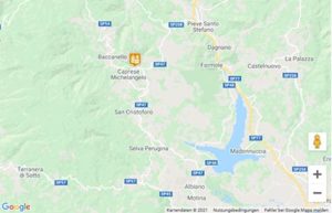 caprese-michelangelo_karte auf urlaub-toskana.biz